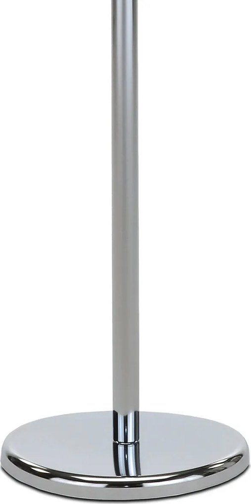 Autronic Věšák stojanový, výška 182 cm, kovová konstrukce, lesklý chrom, nosnost 10 kg 80001-06B CR