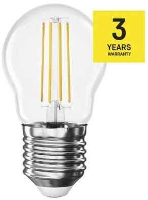 Emos lighting LED žárovka Filament Mini Globe / E27 / 3,4 W (40 W) / 470 lm / teplá bílá 1525743210