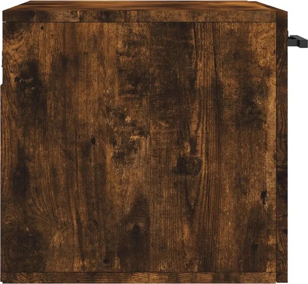 vidaXL Nástěnná skříňka 60 x 36,5 x 35 cm kompozitní dřevo [830049] Barva: šedá sonoma