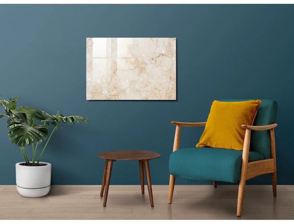 Skleněný obraz 100x70 cm Marble – Wallity