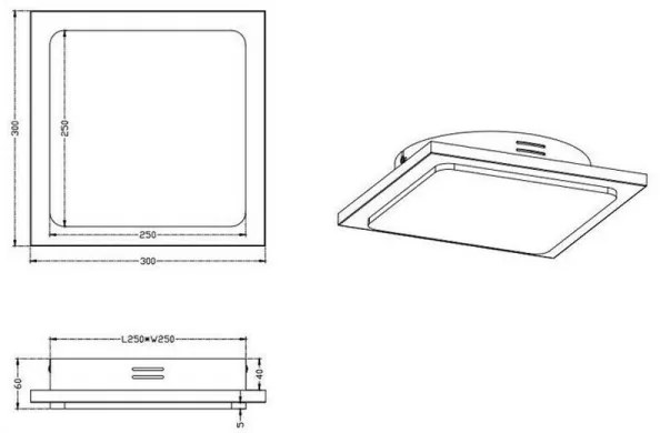 TRIO - LED Stmívatelné stropní svítidlo DENVER 1xLED/20W/230V patina