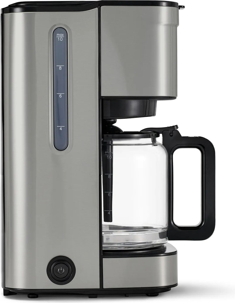 Tchibo - Překapávač na kávu »Let's Brew Elegant«, stříbrný
