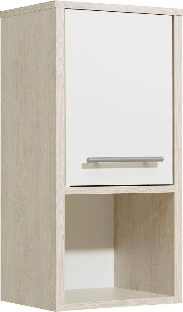 XXXLutz ZÁVĚSNÁ SKŘÍŇKA, bílá, barvy pinie, 33/68/28 cm Carryhome - Koupelnové série - 001977024105