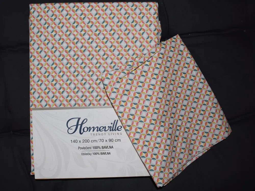 Homeville povlečení 100% bavlna Heidi 140x200cm+70x90cm