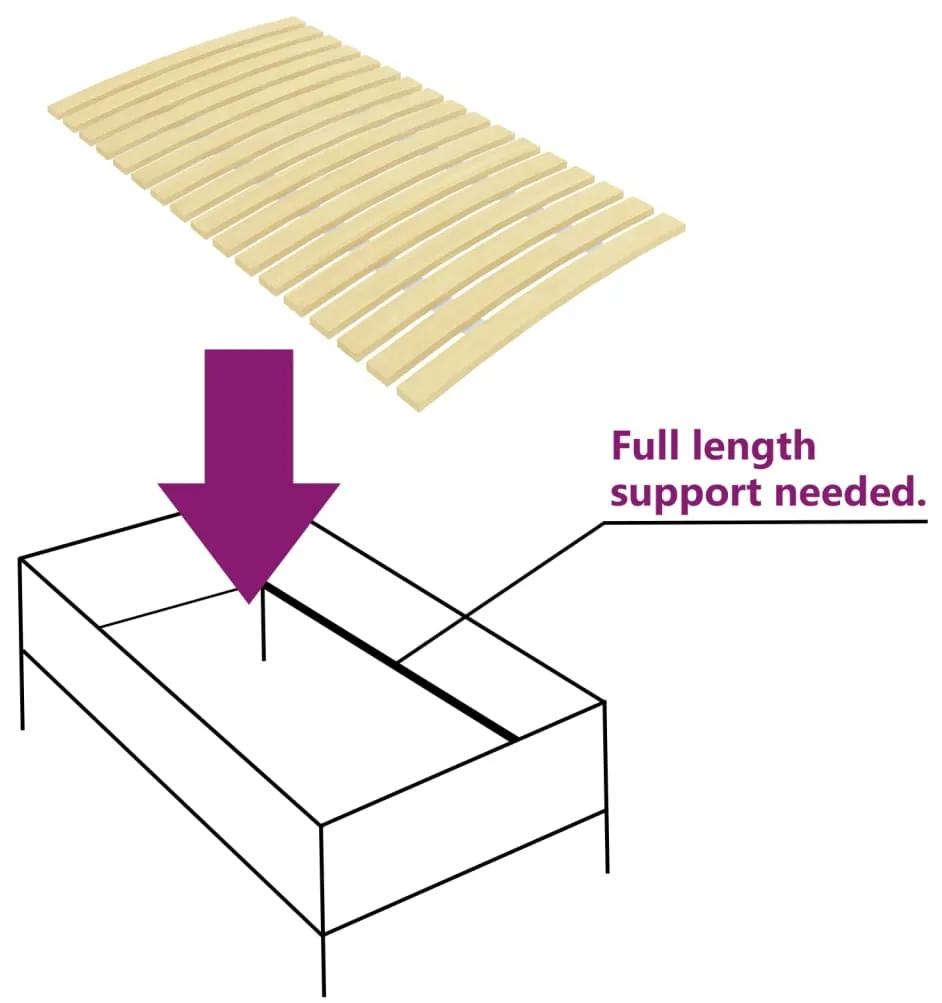 Lamelový rošt postele se 17 lamelami 100 x 200 cm