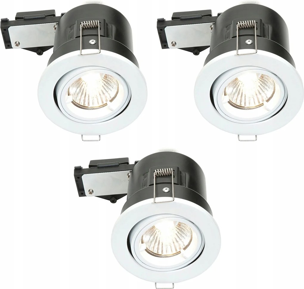 Stropní svítidlo Diall 3 x 5W Led GU10 345 lm Bodové, odolné vůči povětrnostním vlivům