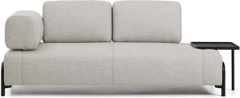 Šedobéžová modulární pohovka 220 cm Compo – Kave Home