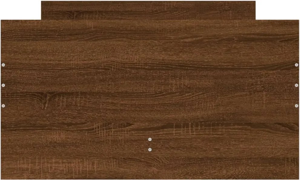 Rám postele se zásuvkami hnědý dub 75 x 190 cm Small Single 3207391