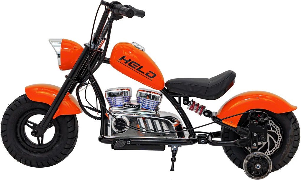 Ramiz Motocykl Chopper Warrior oranžový