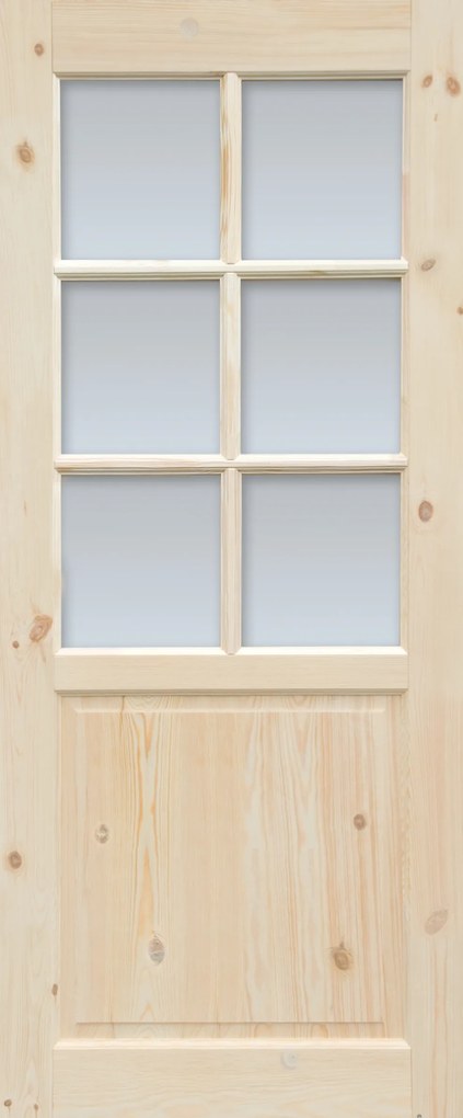 Posuvné Interiérové dveře Radex NORMANDIA 6S Šířka dveří: 80 cm