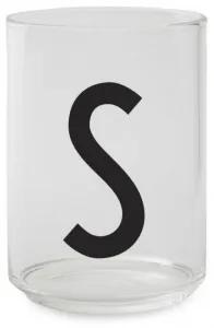 Personal Drinking Glass, písmeno S Design Letters