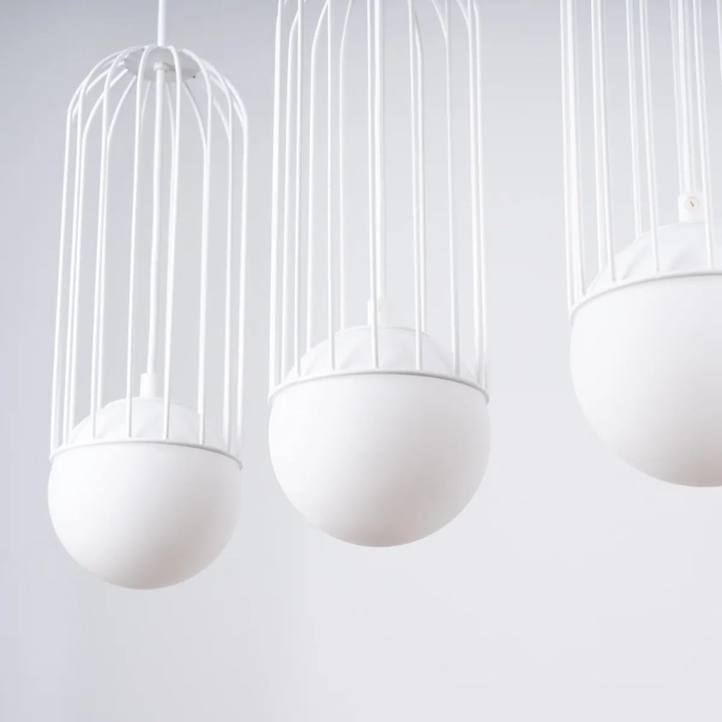 Sollux Lighting Závěsné svítidlo BRINA 3L bílé
