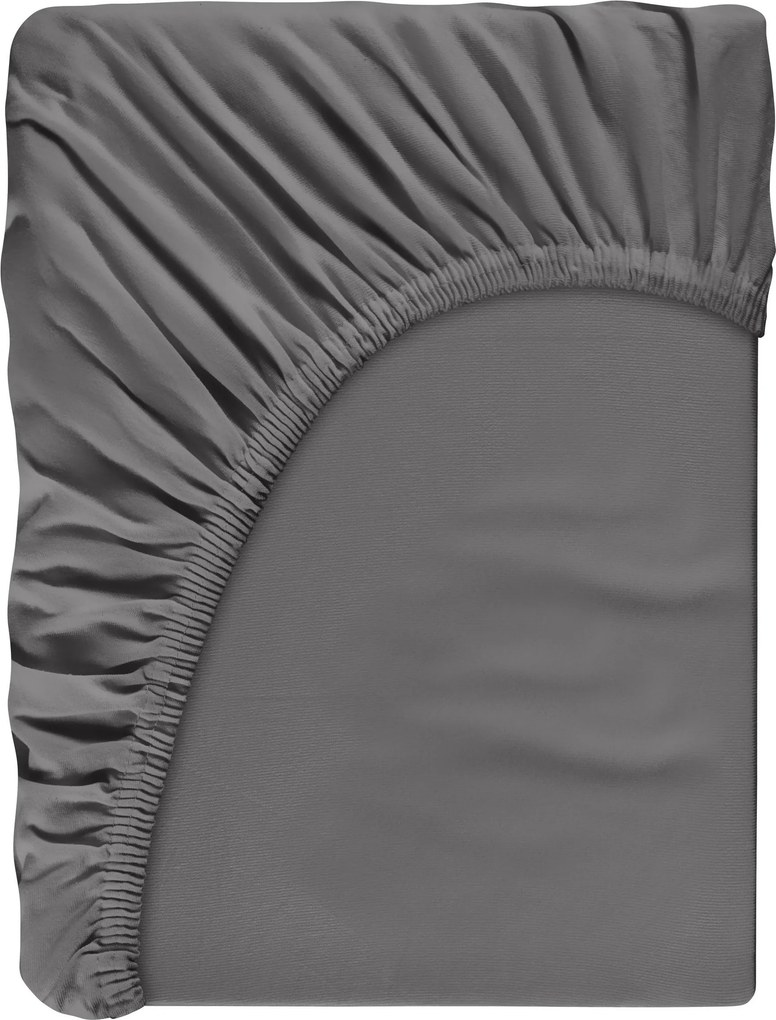 XXXLutz ELASTICKÉ PROSTĚRADLO, antracitová, 160/220 cm Dieter Knoll - Prostěradla - 004550011906