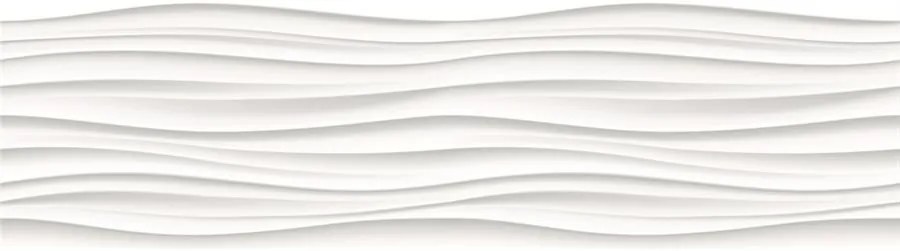 AG Design Samolepící bordura - Šedo bílé vlny, 13,8cm x 5m,  WB 8225