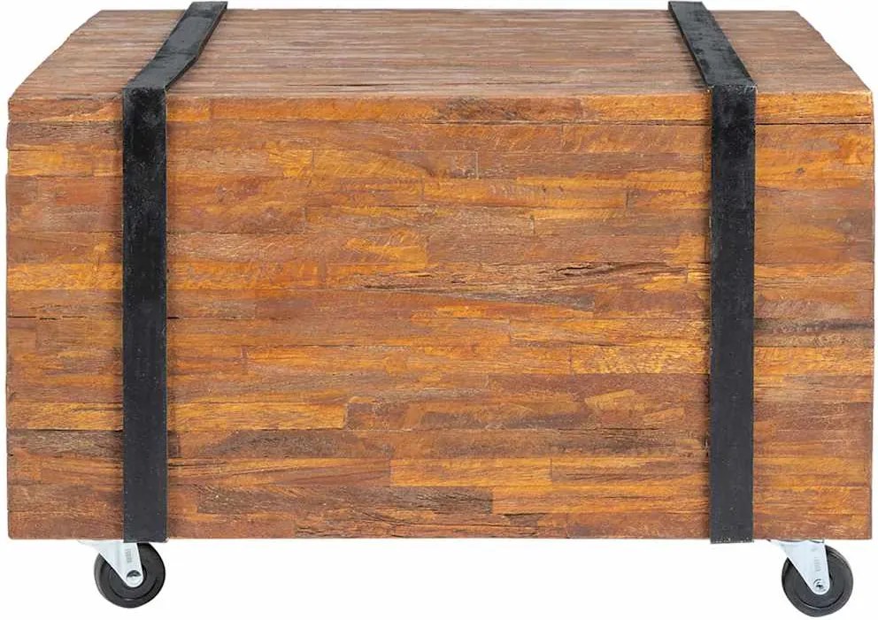 Odkládací stolek, teak, 60x60x38 cm 244515