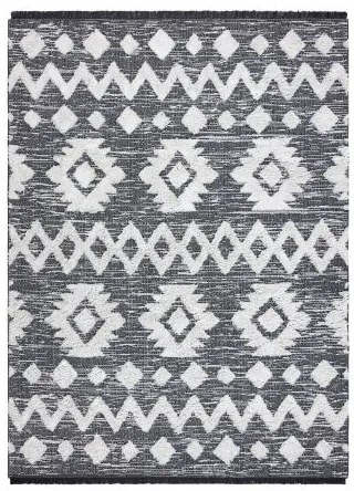 Koberec ECO SISAL BOHO MOROC Etno  Cik cak  22319 střapce - dvě ú
