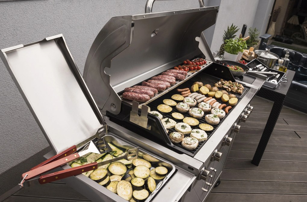 Plynový gril G21 Mexico BBQ Premium line, 7 hořáků + zdarma redukční ventil