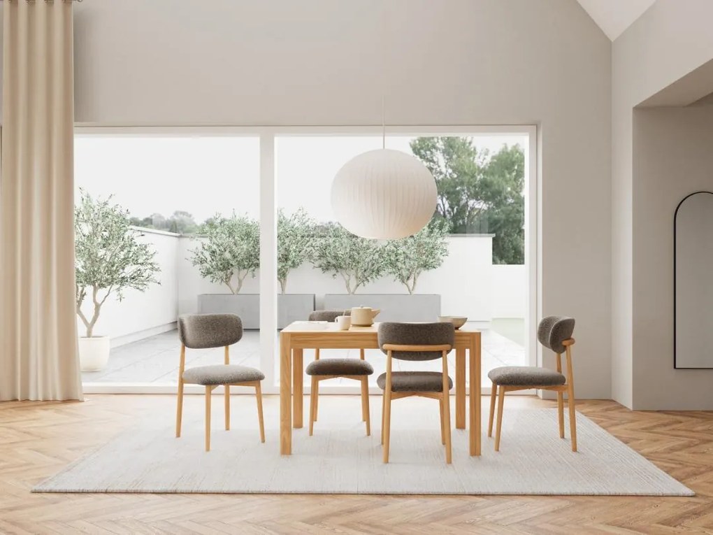 ACTONA Rozkládací jídelní stůl AREZZO přírodní 120/220x80 cm