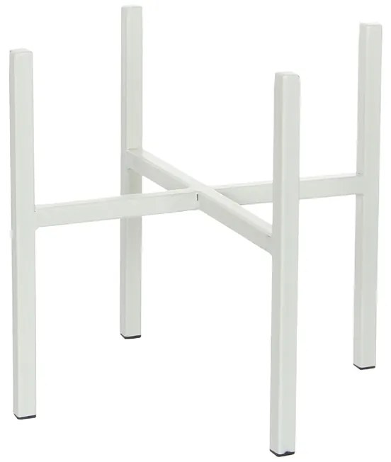 ESSCHERT DESIGN Stojan na květináč výška 25cm, bílá