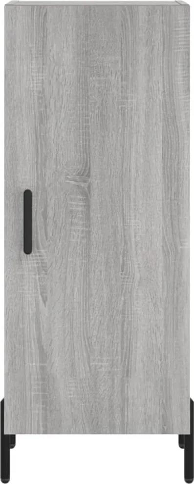 vidaXL Skříň highboard 34,5 x 34 x 180 cm kompozitní dřevo [3198799] Barva: bílá s vysokým leskem