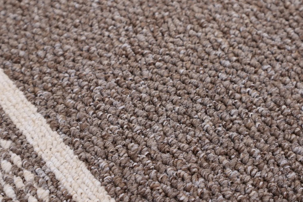 Condor Carpets, AKCE: 67x80 cm Běhoun na míru Promenade 8714 - obšitý ze všech stran, béžová, chodba / předsíň