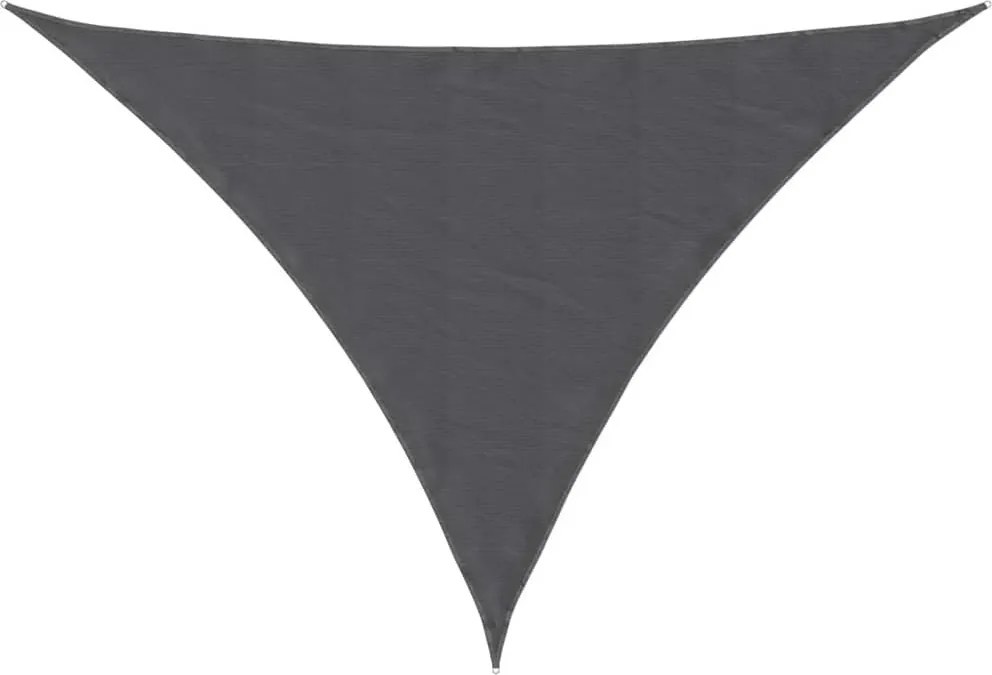 vidaXL Stínicí plachta oxfordská látka trojúhelníková 3x4x4 m [135119] Barva: Tmavě zelená