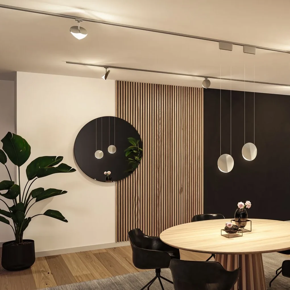 Paulmann 94959 Alejandro, spot pro Urail system, 10W LED 3000K tříkrokové stmívání, matný chrom ...