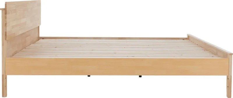 Manželská postel NOEMI 160x200, masivní dřevo přírodní Kondela 0000397510