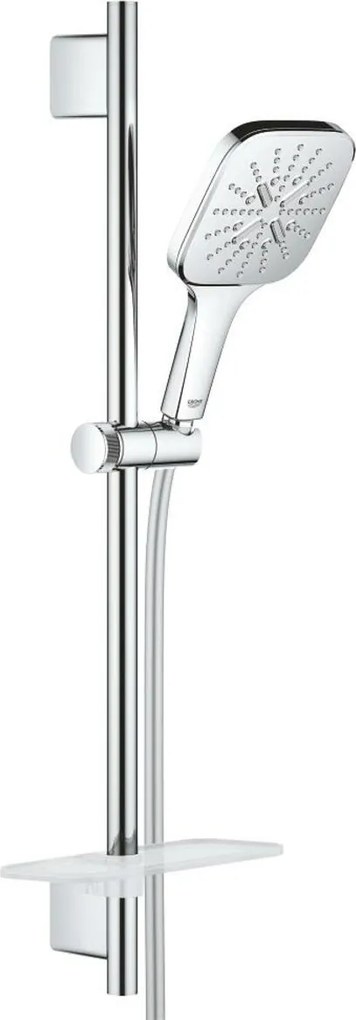 Sprchový set GROHE Rainshower SmartActive Cube na stěnu s poličkou chrom 26583000