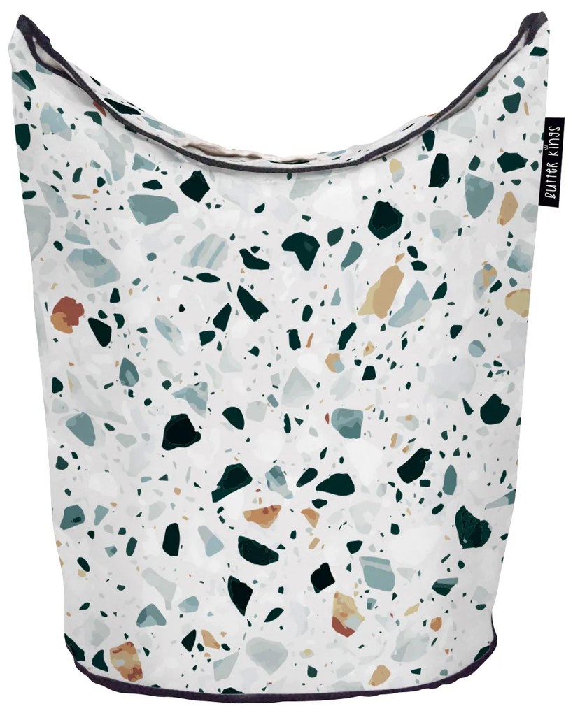 Koš na prádlo venetian terrazzo (80l)