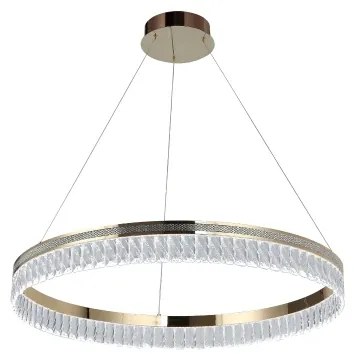 LED Stmívatelný křišťálový lustr na lanku THALIA LED/55W/230V 3000-6000K + DO