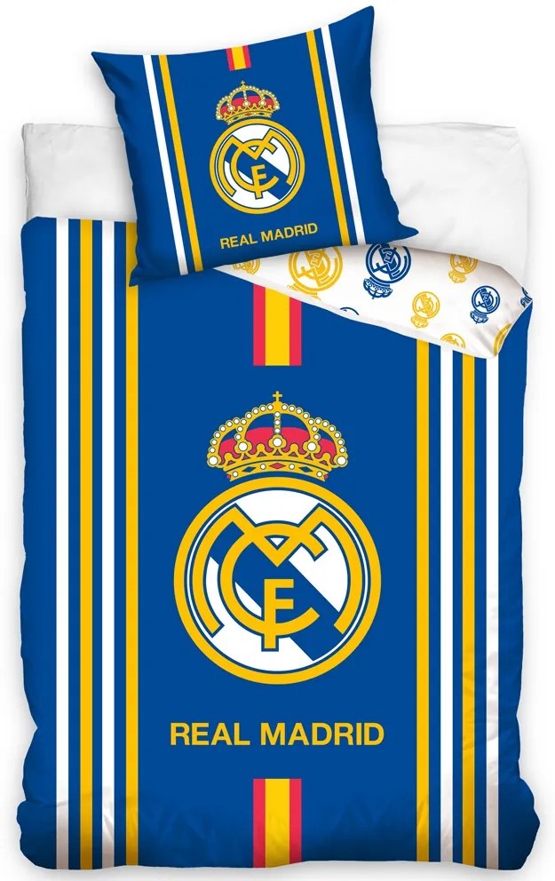 Bavlněné povlečení Real Madrid Centro Amarillo 140x200/70x80