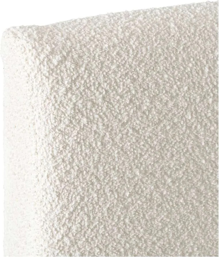 Postel Aledi Bouclé 160 x 200 cm, krémová