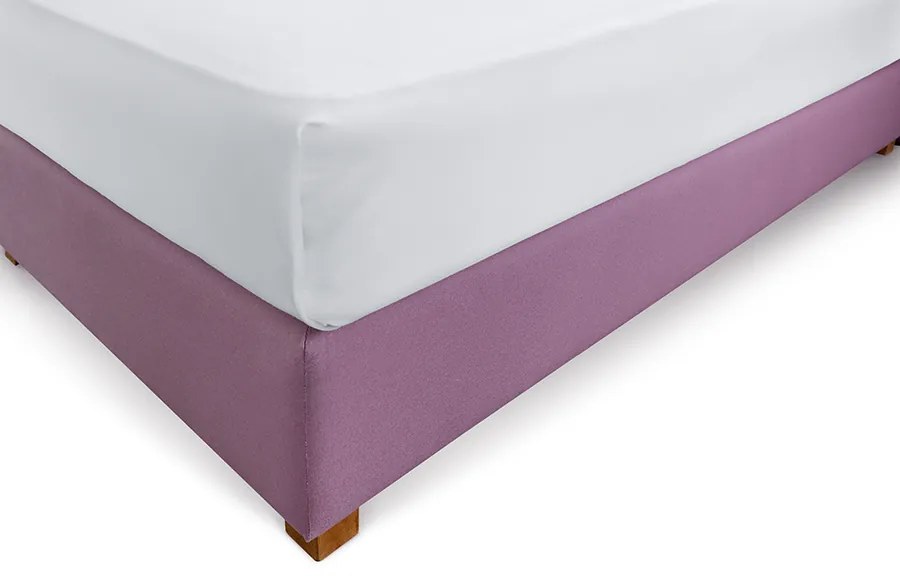 Bavlněné prostěradlo Percale Gots s gumou na výšku 25 cm, 140-160x200 cm