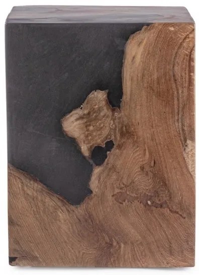 BIZZOTTO Designový odkládací stolek MELTY 30x30cm černý 0680593
