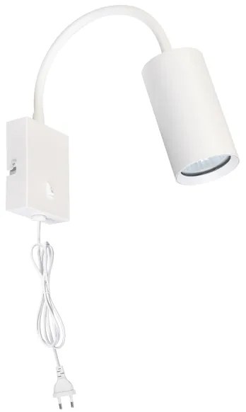 Brilagi - Flexibilní nástěnná lampa SELE 1xGU10/30W/230V bílá