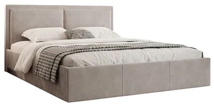 Čalouněná postel Soave II rozměr 140x200 cm Šedá II