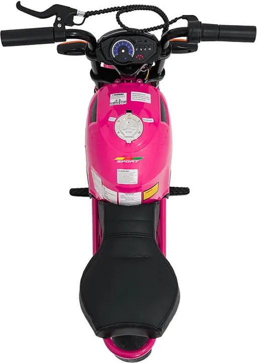 Ramiz Dětská motorka SUPERMOTO, růžová