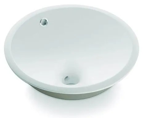 Bathco 0052 - Zápustné umyvadlo CERDENA pr. 38 cm porcelán/bílá