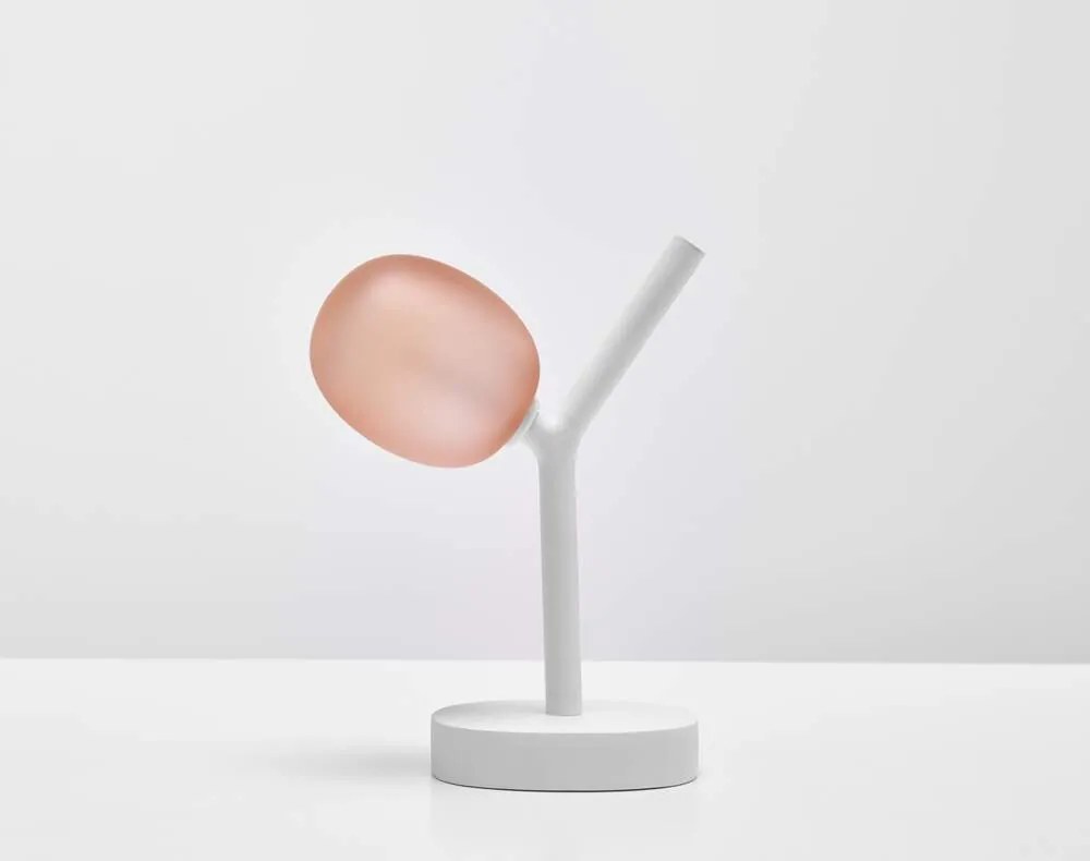 Brokis Stolní lampa Ivy Table Battery PC1233, light pink / white PC01233_006