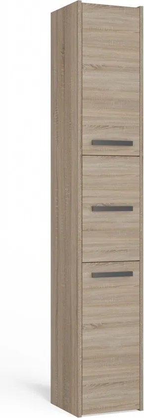 Koupelnový sloupek S33 dub sonoma