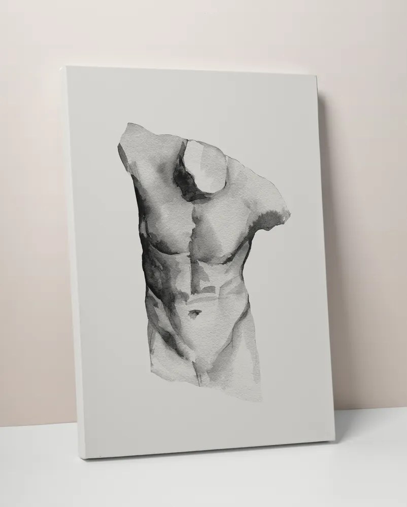 Plakát / Obraz Body S okrajem Pololesklý saténový papír 210 g/m² A4 - 21 x 29,7 cm