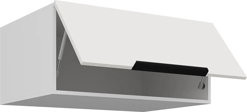 ARIA wh | horní skříňka 80 NAGU-36 1F výklopná | 80 cm | HLUBOKÁ | ANTI FINGERPRINT povrch | bílá
