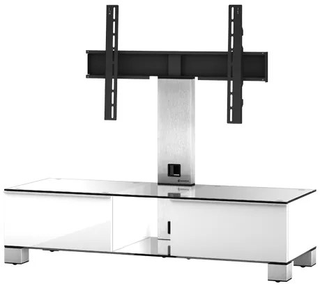 TV stolek Sonorous MD 8120 (bílý) + HODINKY, SLUCHÁTKA