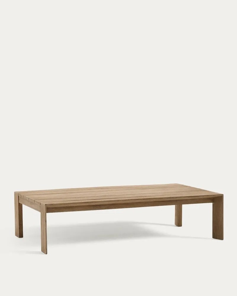 Zahradní konferenční stolek z masivu akácie 82,5x140 cm Ambra – Kave Home