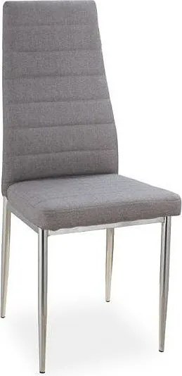 Casarredo Jídelní čalouněná židle H-263 šedá