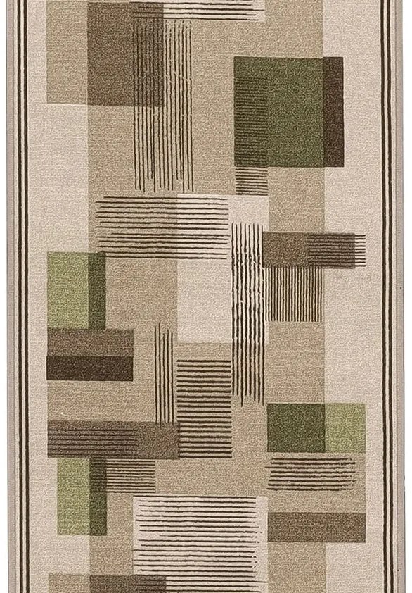 Breno Běhoun LISTRA 39, šíře 67 cm, Béžová/Vícebarevné