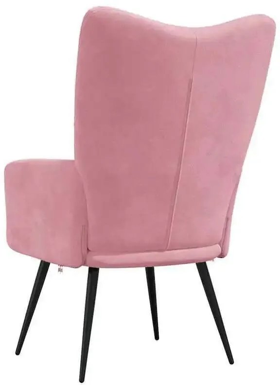 Křeslo ušák NoBi SKANDIS, relaxační, růžová