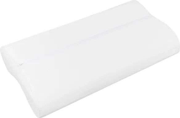 Bellatex Polštář anatomický líná pěna 60x33 cm, výška je 9-11 cm Bílá