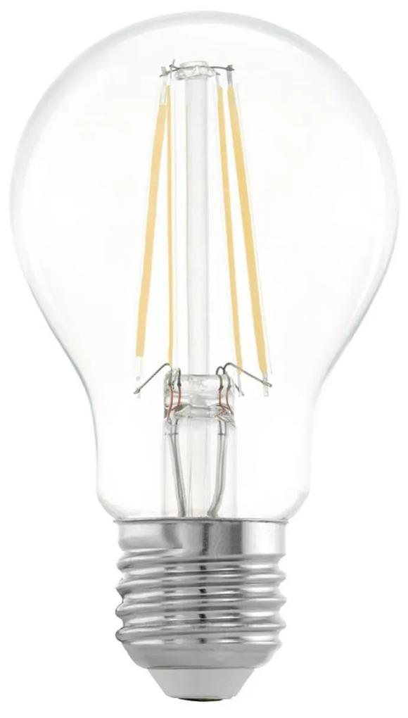 Krokově stmívatelná LED filamentová žárovka, E27, A60, 6W, 806lm, teplá bílá Eglo A60 11751